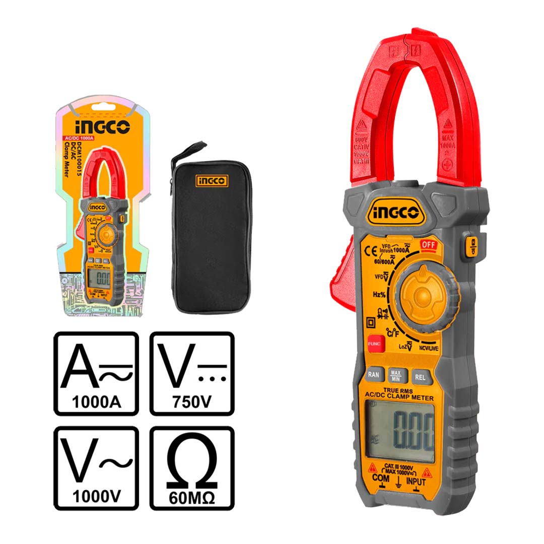Clamp meter 1000a ingco - Ingco