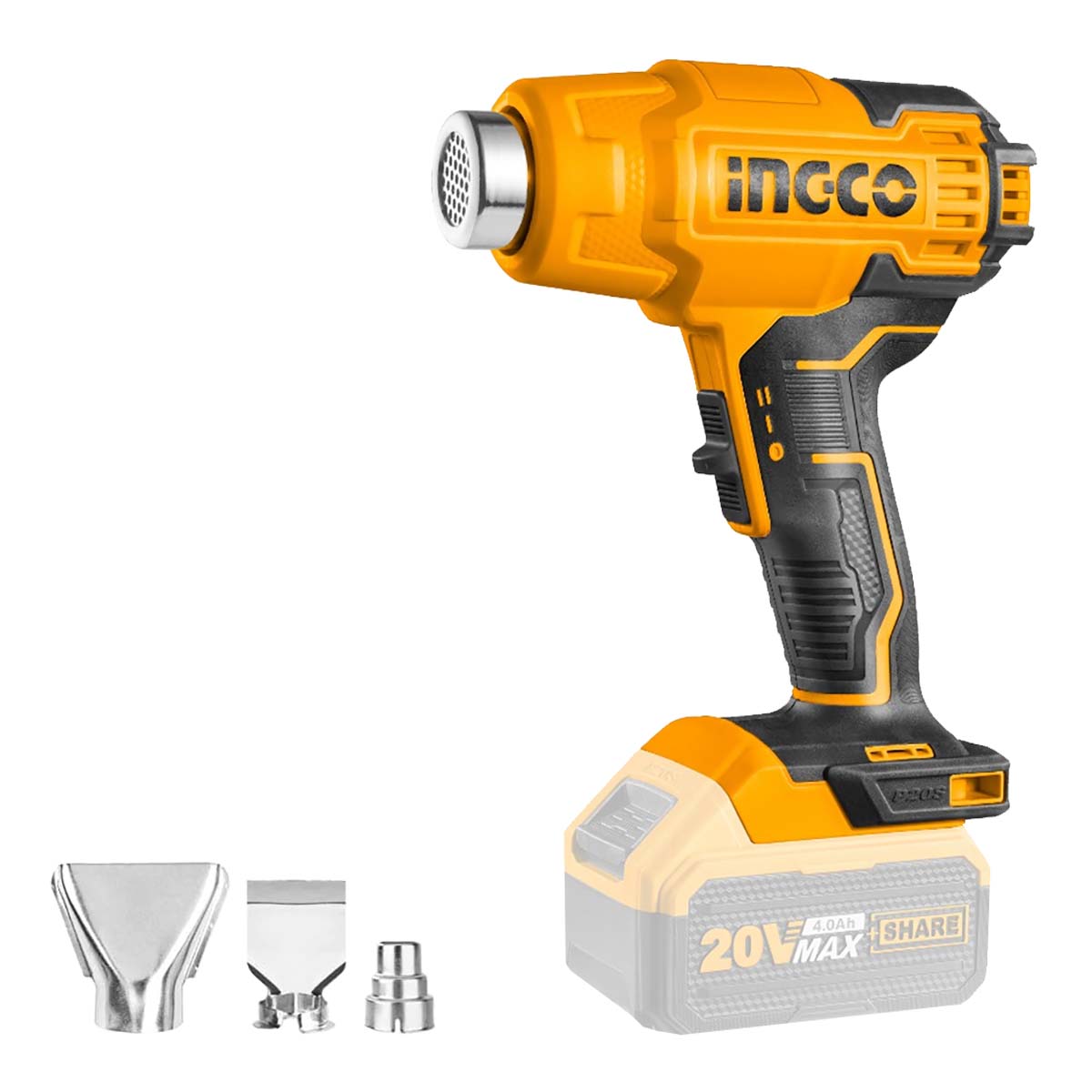 Decapeur thermique ingco 3acc 20v - Ingco