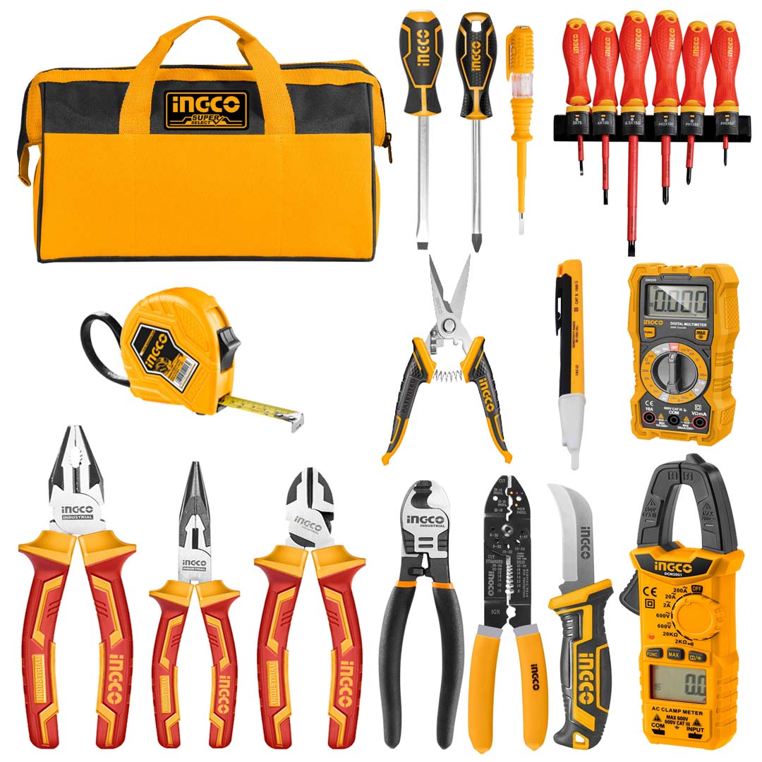 Pack electricien 21 pcs ingco - Ingco