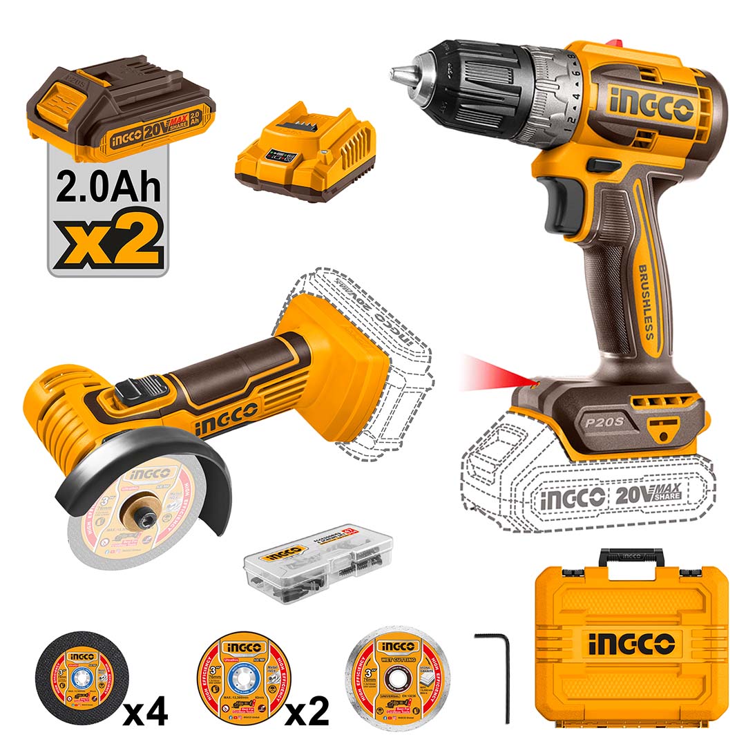 Visseuse et disqueuse ingco 20v - Ingco