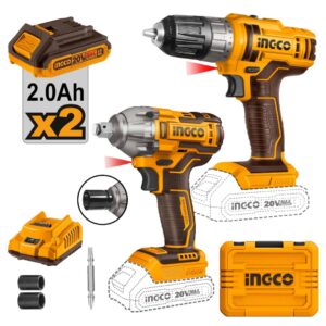 Visseuse ingco 20v 2bat 1.5a - Ingco
